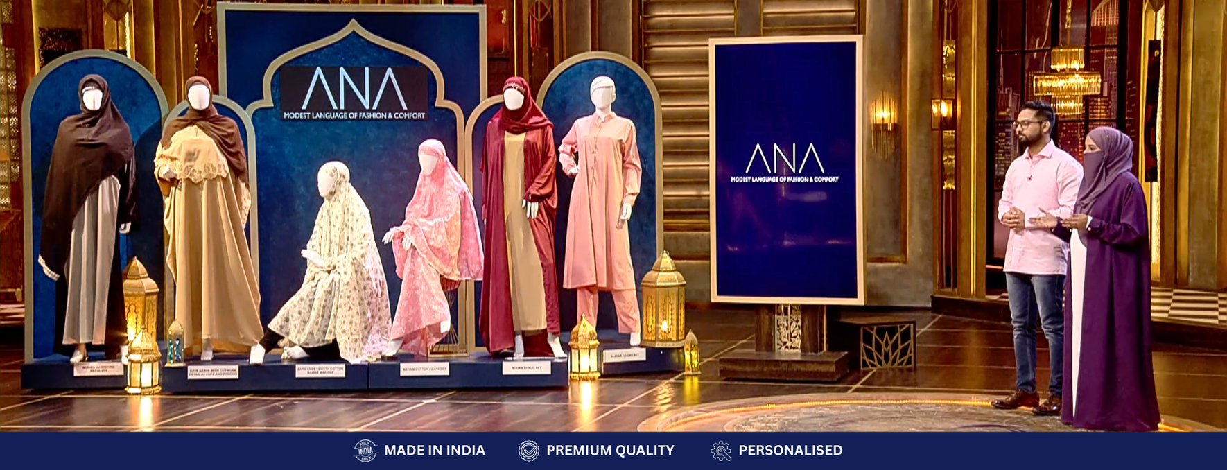 Elegant Abayas, Niqabs, Dupattas & More – Shop Online at ANA